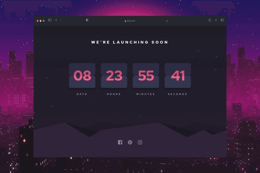 Frontend Daily Launch Countdown Timer